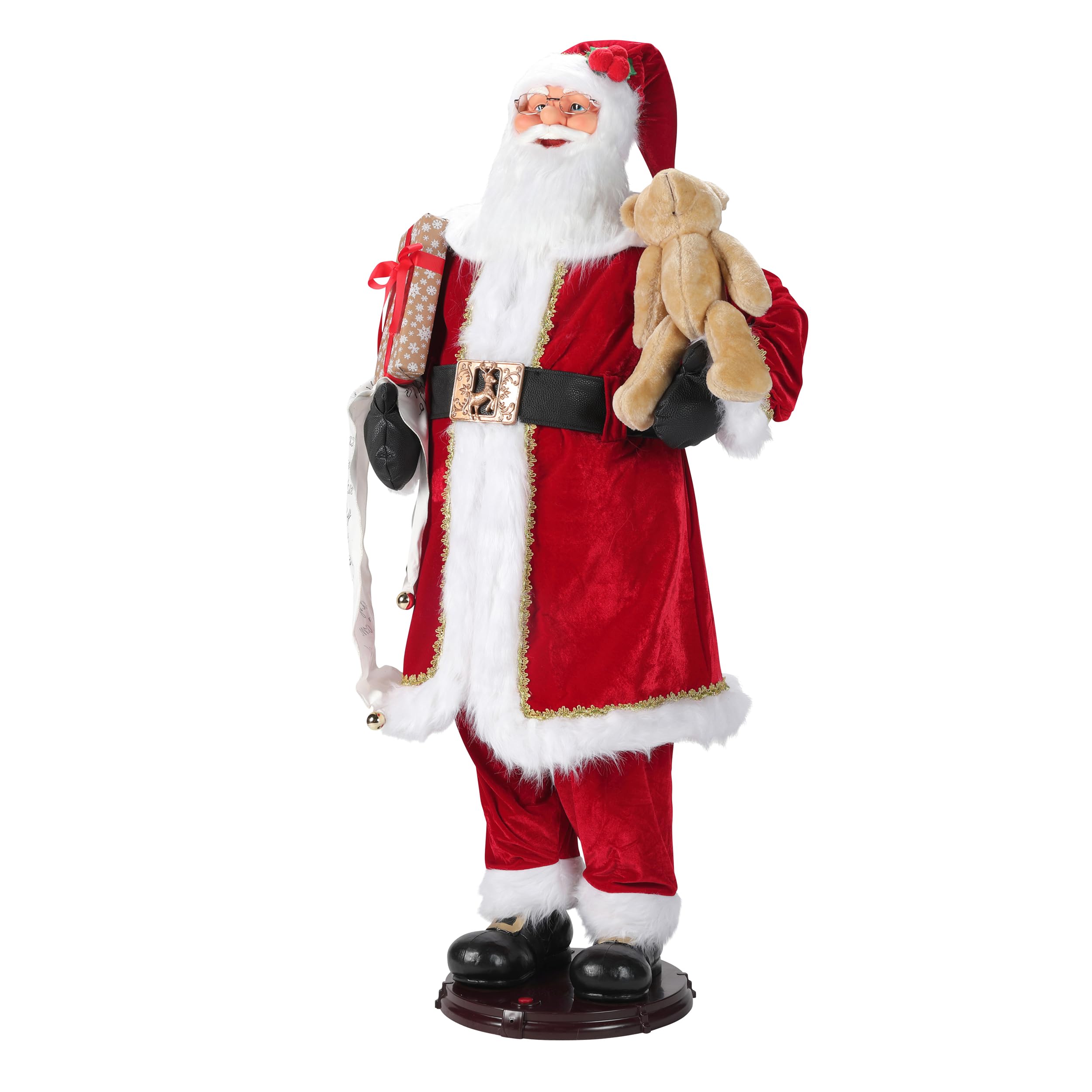 Mua 59" Inch Christmas Life Size Animated Rock Singing and Dancing ...