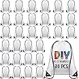 Amazon.com | Sieral 30 Pcs Blank Sublimation Drawstring Bags Drawstring ...