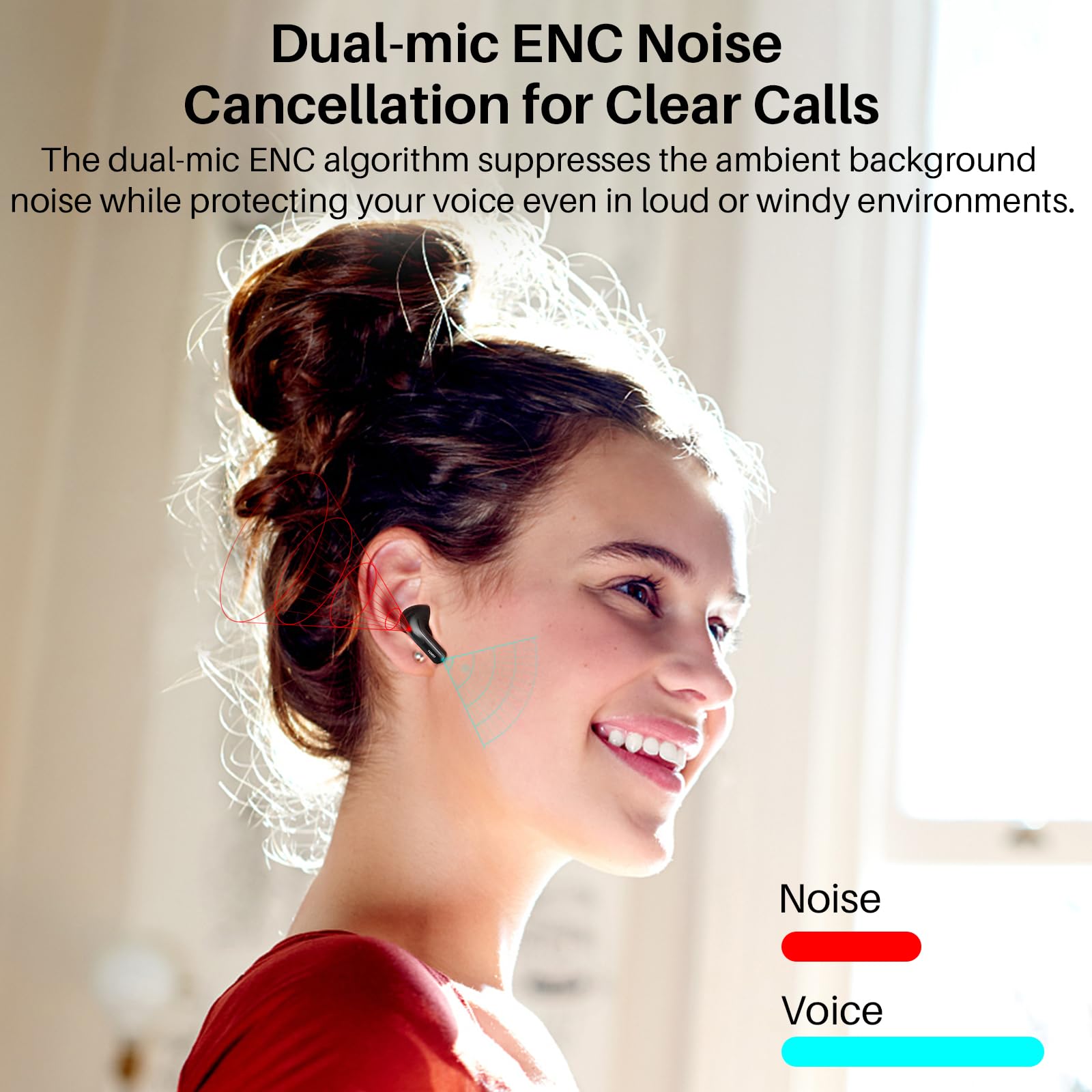 Mua TOZO T20 Wireless Earphones, Bluetooth 5.3, 2024 New, Bluetooth 5.3 ...