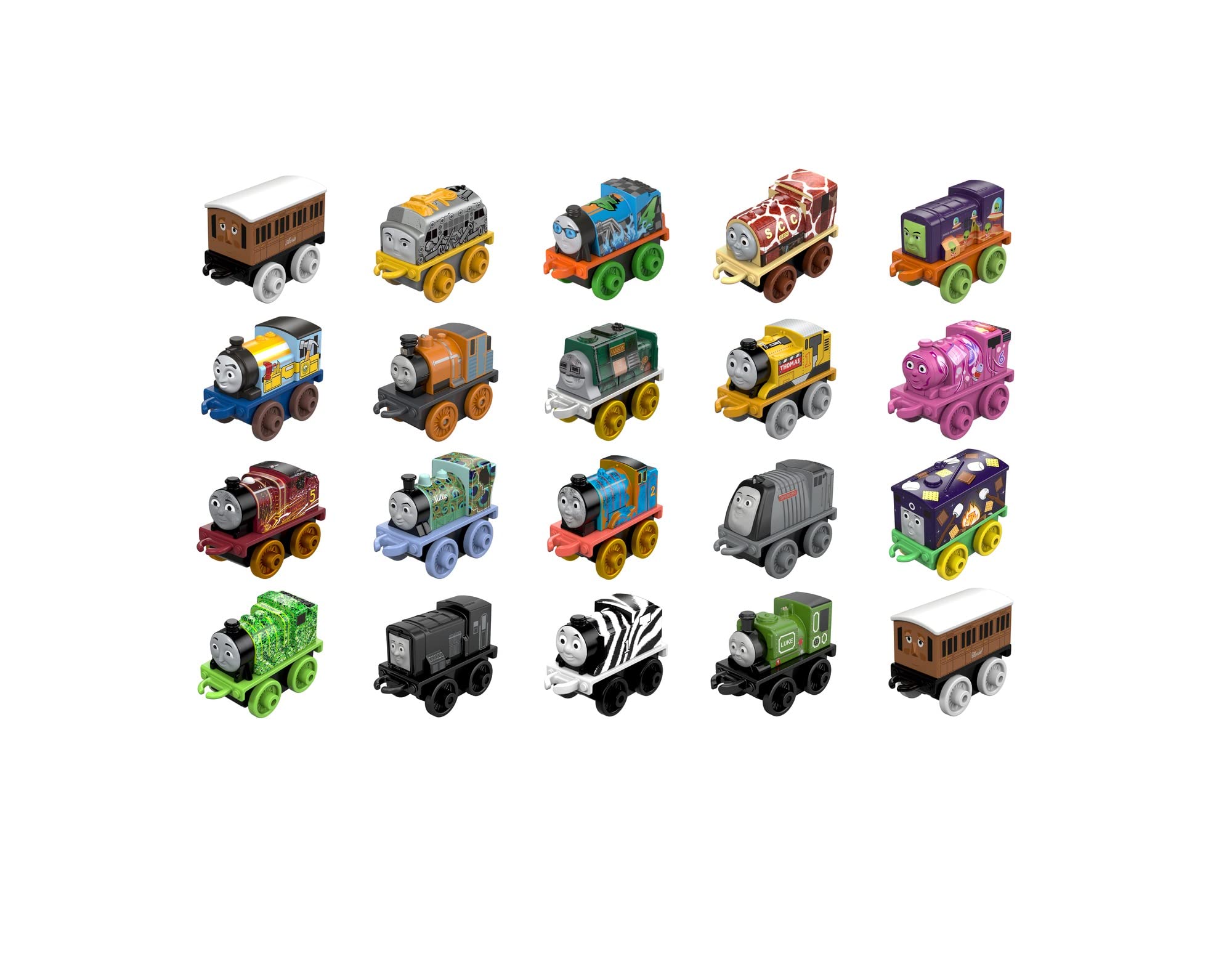 Mua Thomas & Friends Toy Trains MINIS 20 Pack of Miniature Push-Along ...