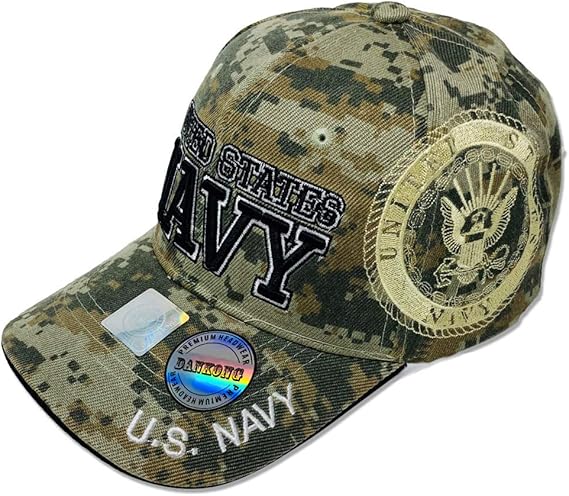 GREAT CAP Official Licensed Military Navy Hat US Warriors ...
