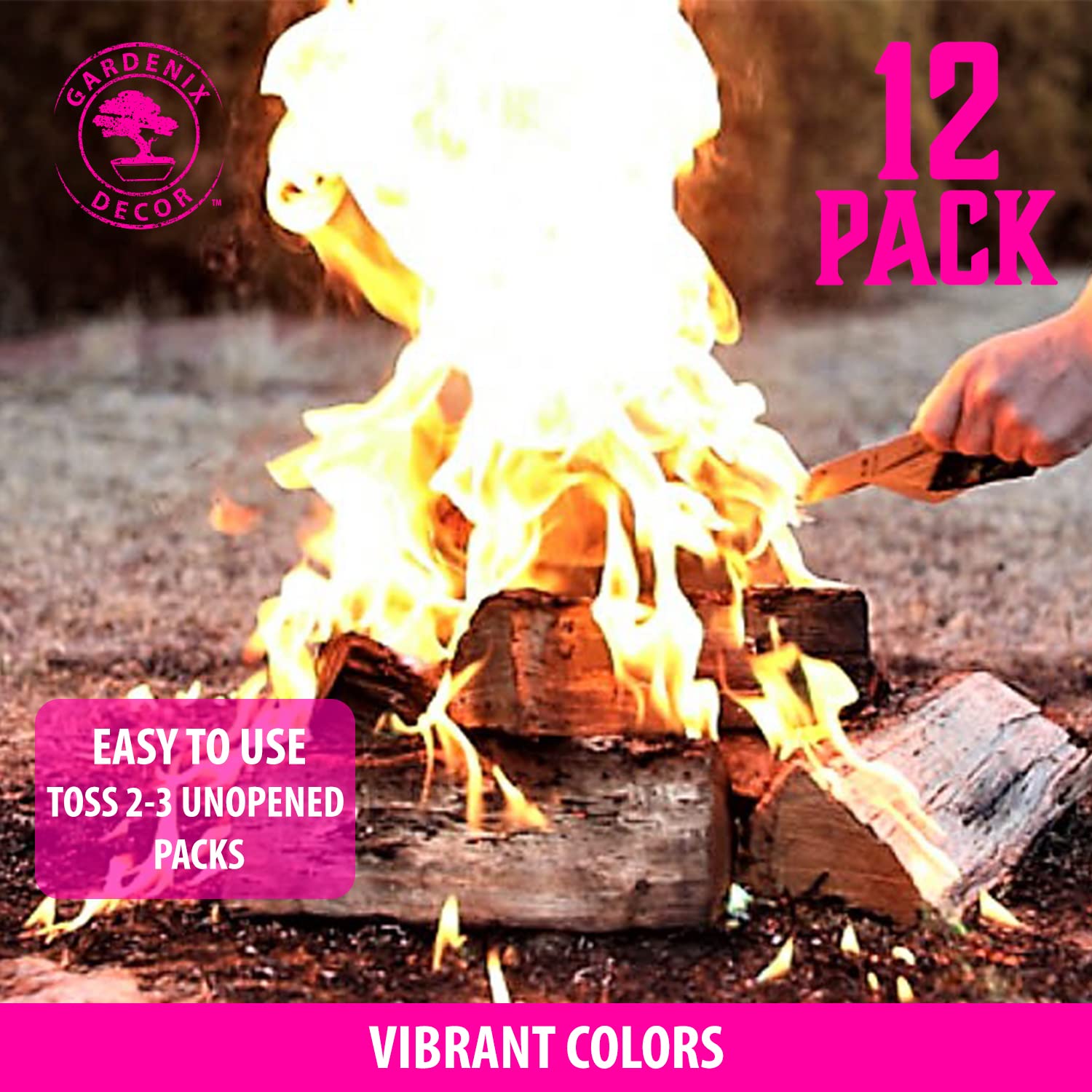 Mua 12 Pack Legendary Blaze Magical Flames Fire Color Changing Packets ...