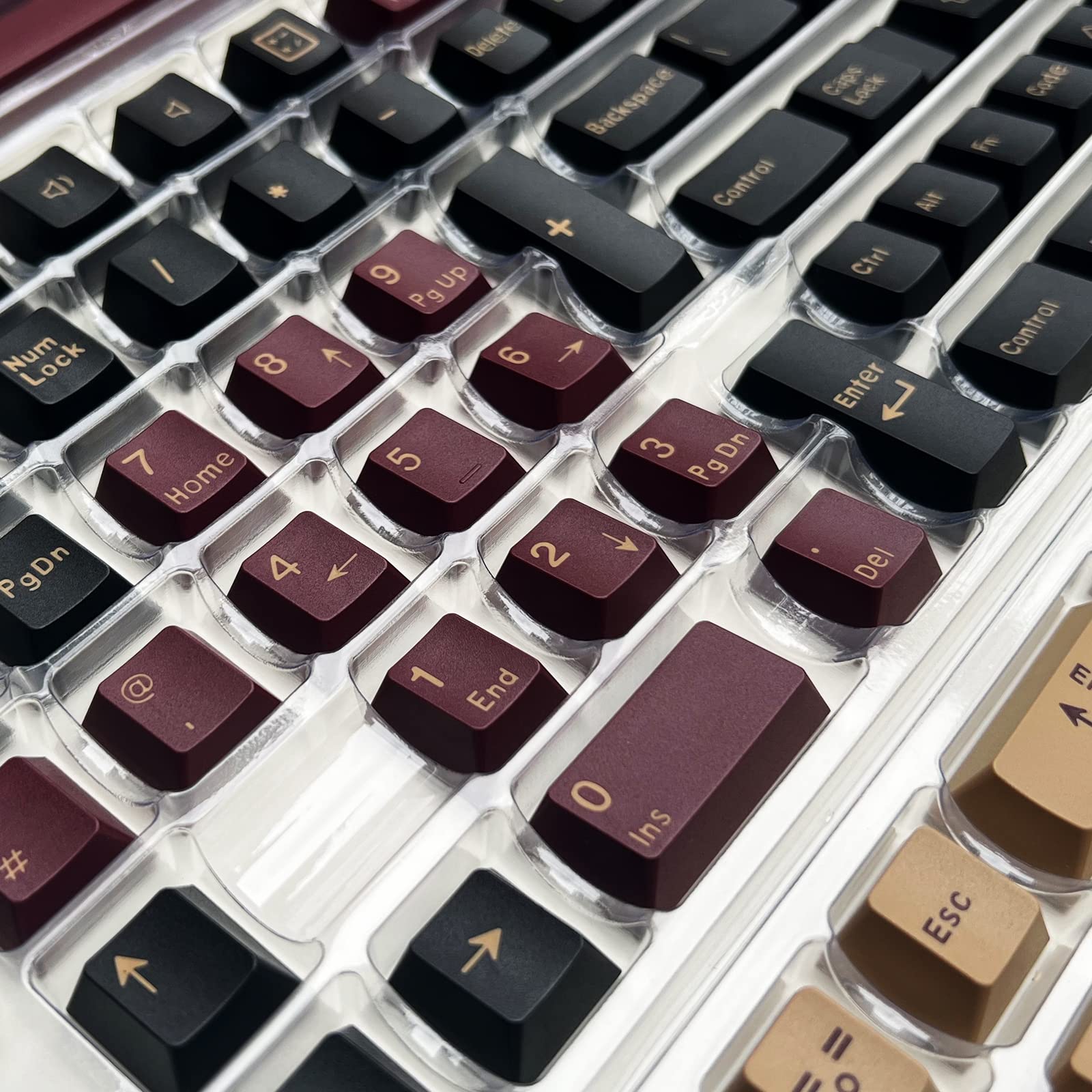 Mua Custom Red Keycaps 173 Keys Double Shot PBT Keycap Set Cherry ...