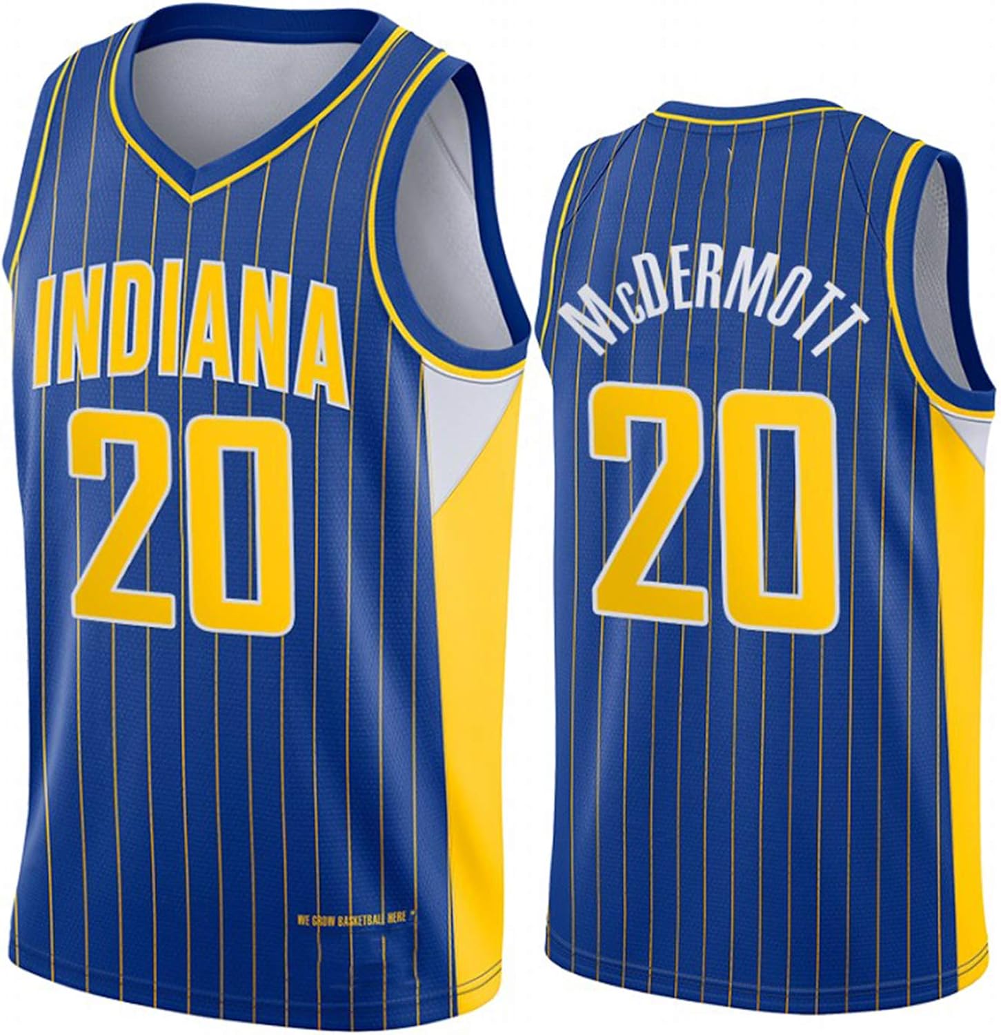 Indiana Pacers #20 Doug McDermott Jersey, 2021 New Season - Camisetas ...