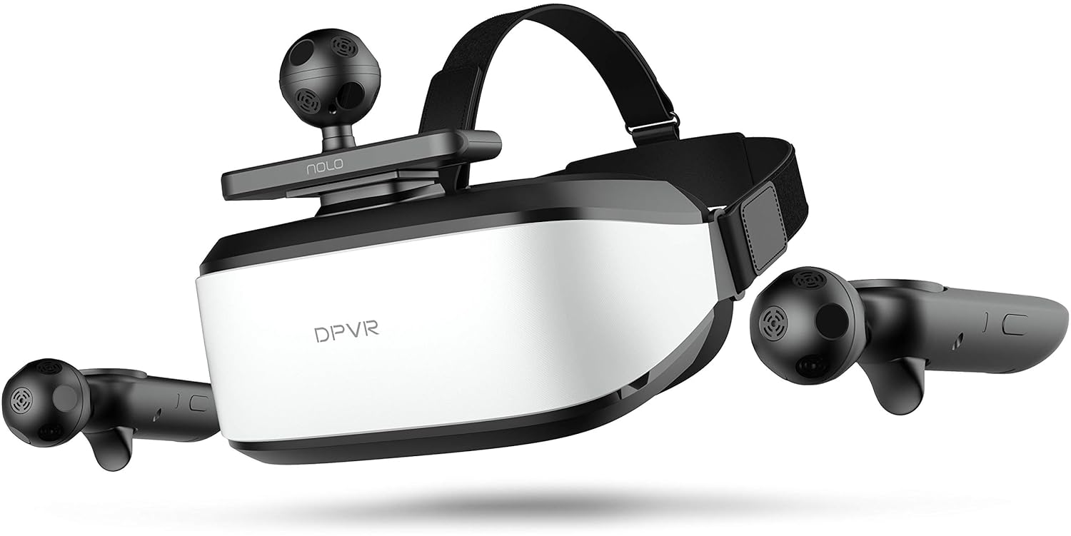 DPVR E3-C Gaming Virtual Reality System, with NOLO Console and Controllers: Amazon.co.uk: Welcome