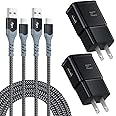 Adaptive Fast Charger and USB-C Cable 10Ft(3M), Excgood Fast Charge 3.0 ...