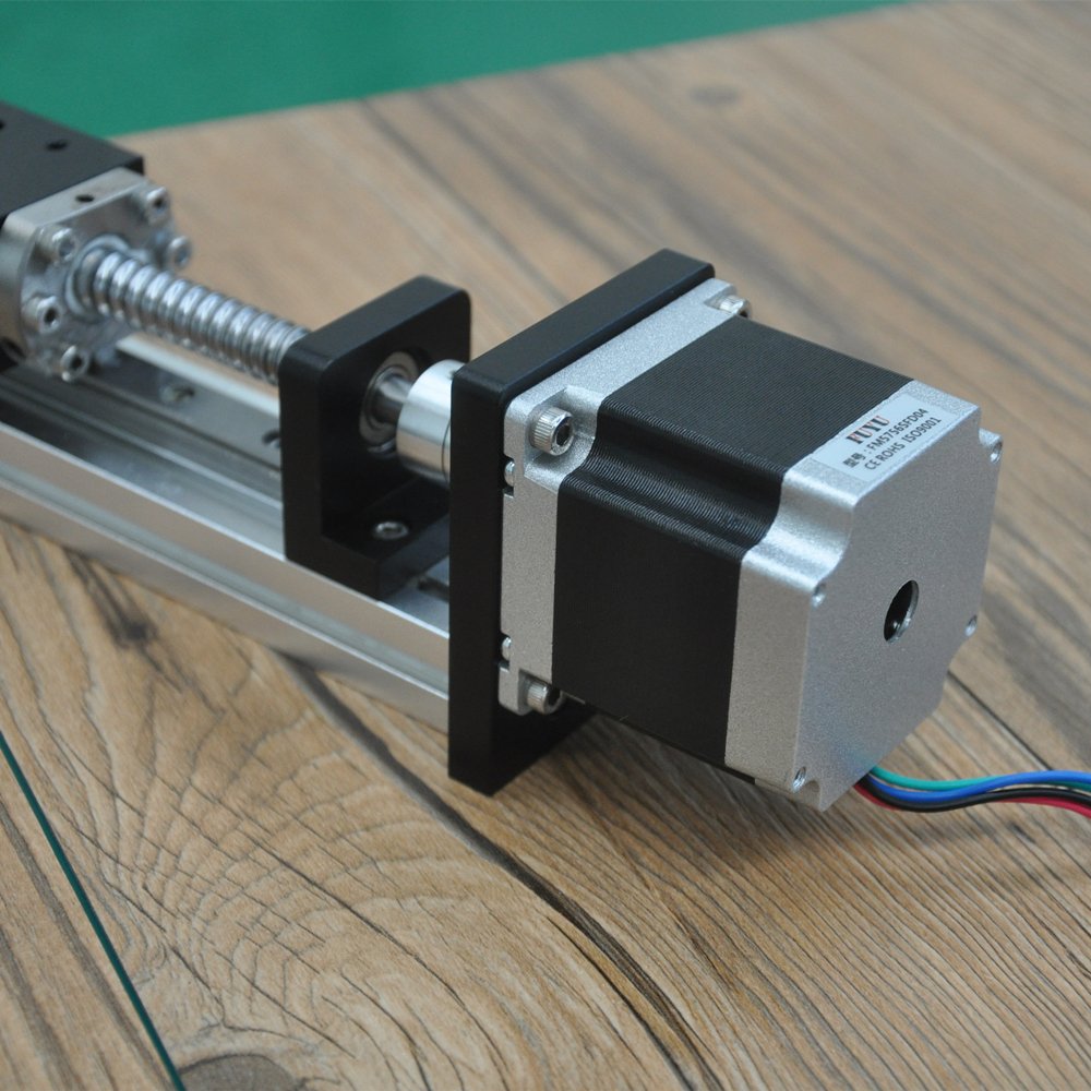 Linear Motion Products FUYU FLS40 Linear Guide Slide Table Ball Screw Motion Rail CNC Linear ...