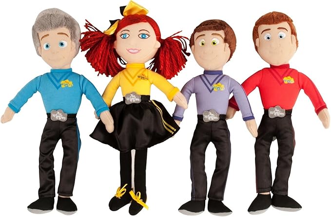 The Wiggles Plush Collector SetStuffed Plush Toy,35 x 7 x 35cm: Amazon ...