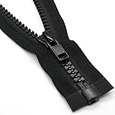 Amazon.com: Leekayer 2PCS #5 32 Inch Separating Jacket Zippers for Sewing Coats Jacket Zipper ...