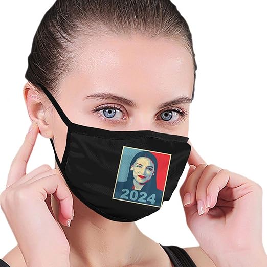 Dust Mask Alexandria Ocasio Cortez 2024 Breathable Reusable for Outdoor ...