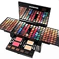 Amazon.com : MISS ROSE M 190 Colors Cosmetic Makeup Palette Set Kit ...