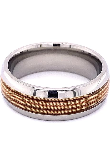 Guitar String Engagement Ring, Purity Ring, Birthstone Ring, Guitar ...