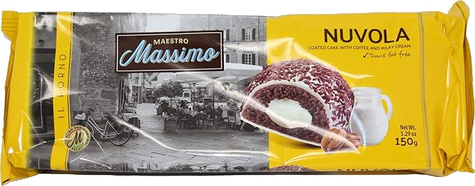 Massimo Nuvola Coated Cake with Coffee and Milky Cream: Amazon.com ...