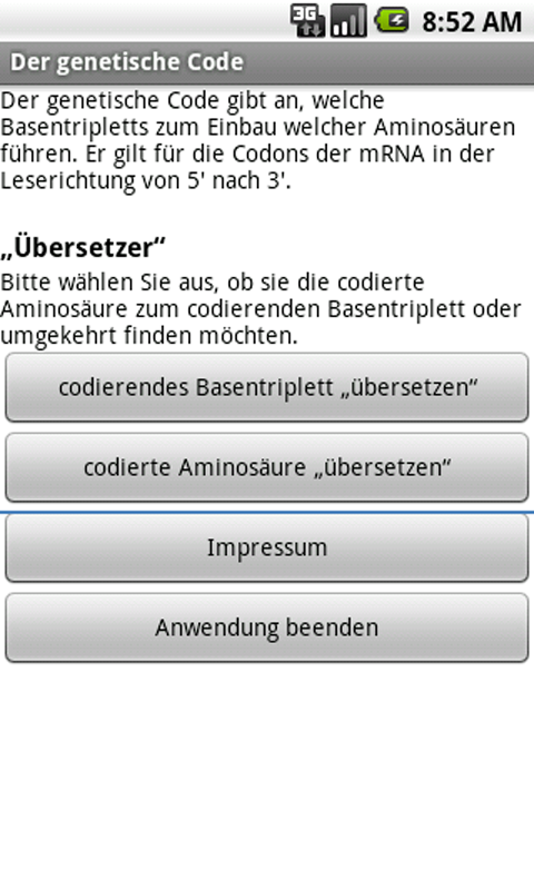 Der genetische Code:Amazon.com:Appstore for Android