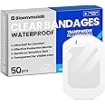 Amazon.com: Large Waterproof Bandages Clear Dressings Tattoo Tape Sensitive Skin Wounds Care ...