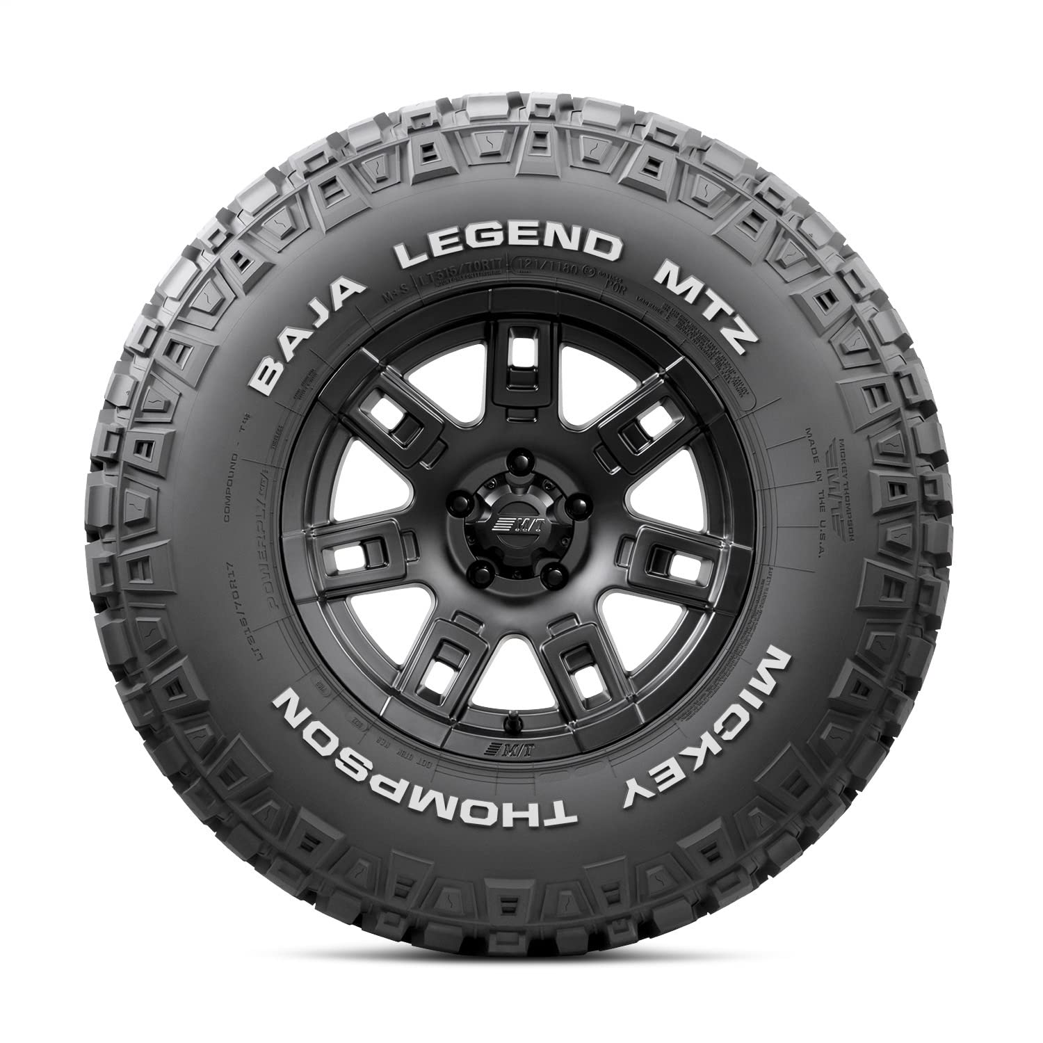 Mickey Thompson Baja Legend MTZ Mud Terrain LT33X12.50R15 108Q C Light ...