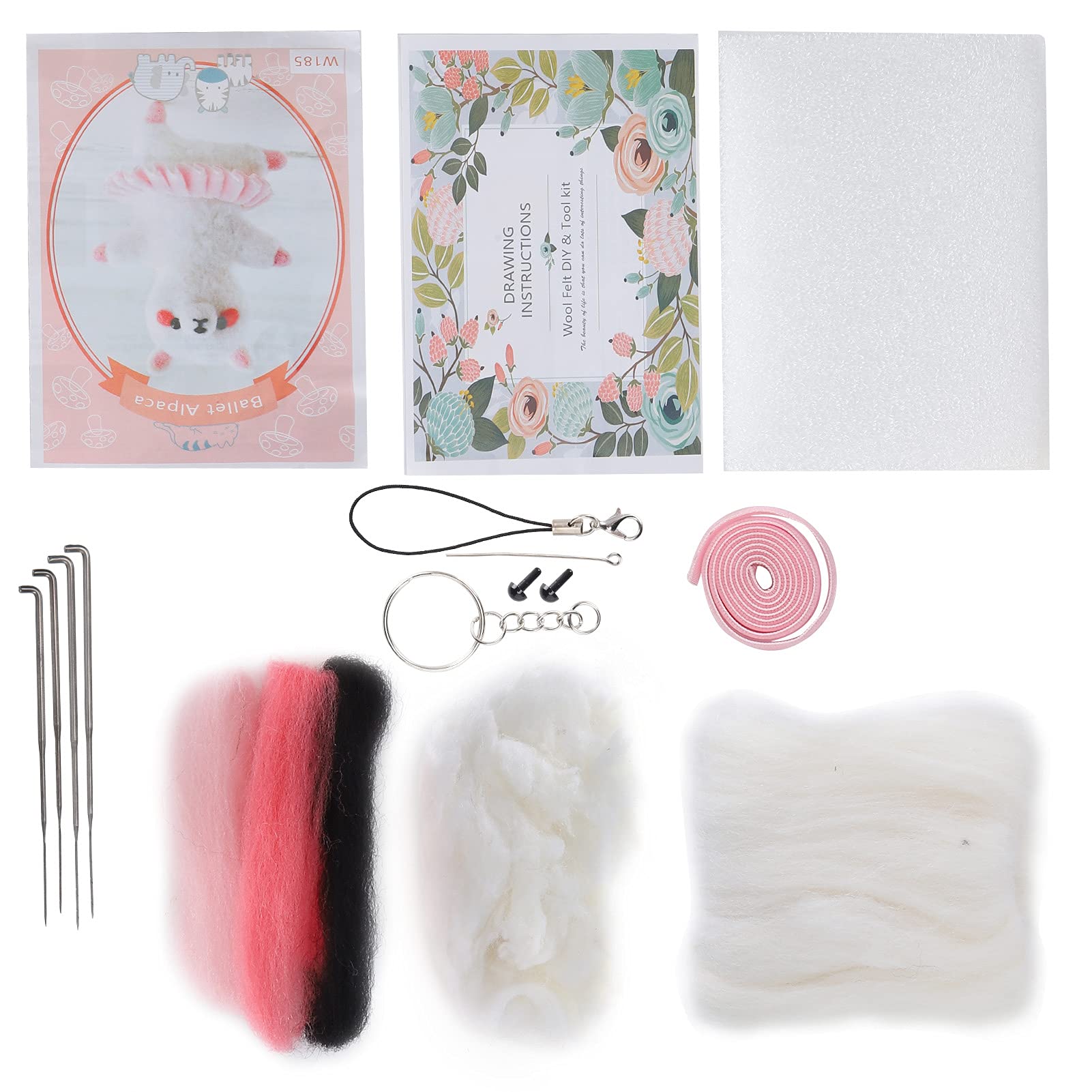 Mua Wool Felt Tool, Safety Fiber Complete Tool Needle Felt Kit with ...