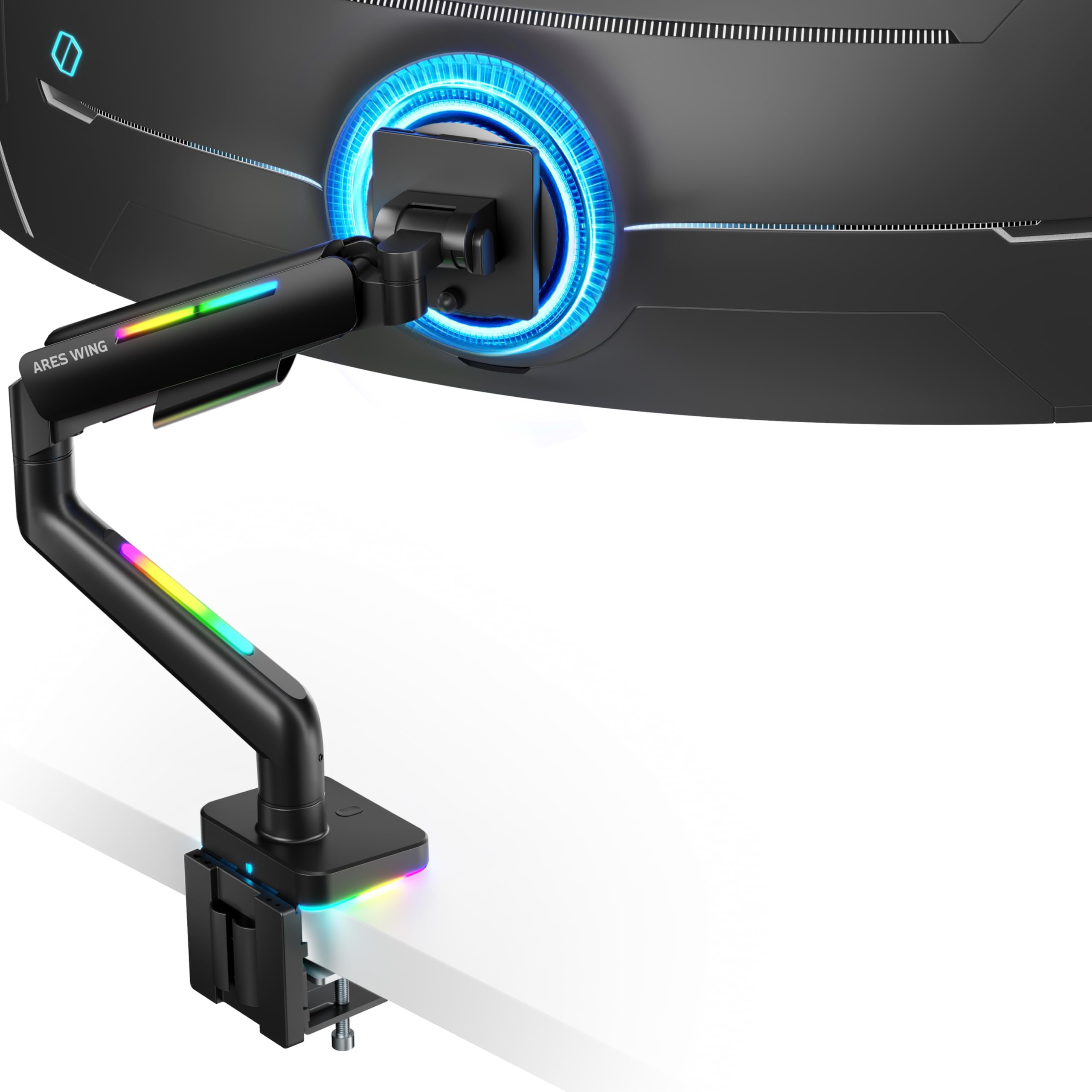 Mua Heavy Duty Monitor Arm for 49'' & 44 Lbs Ultrawide Monitor ...