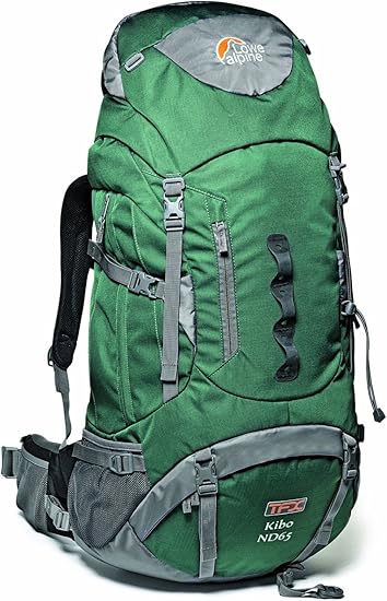 Lowe Alpine TFX Kibo ND65 Backpack - Crocodile Green, Size 65: Amazon ...