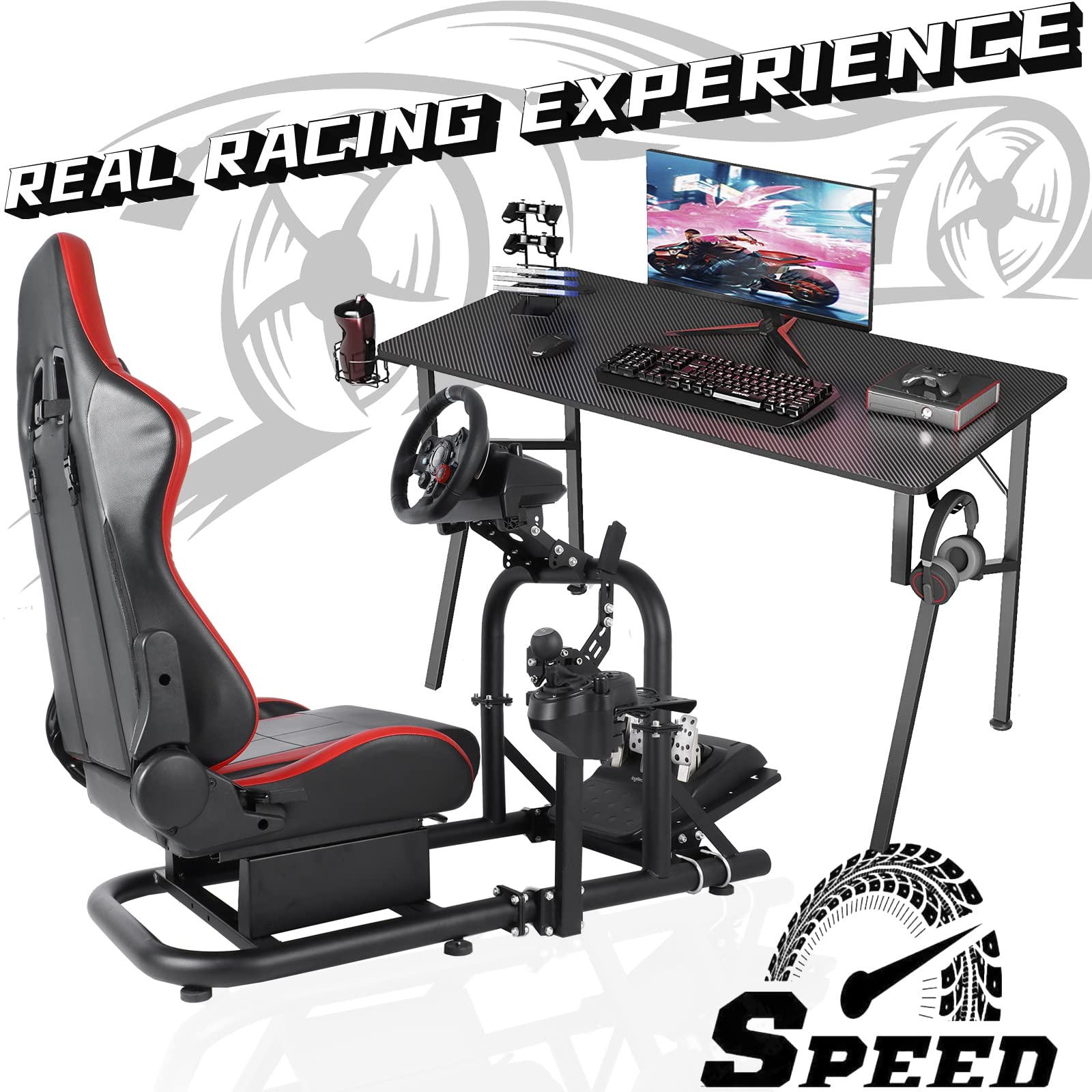Mua Dardoo G27 Gaming Simulator Cockpit Adjustable Compatible with ...