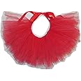 Amazon.com : Handcrafted in USA Red Tulle Tutu for Extra Large Dogs ...