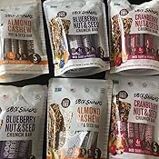Amazon.com: 180 Snacks Nut and Seed Crunch Bar Variety Pack - Blueberry ...