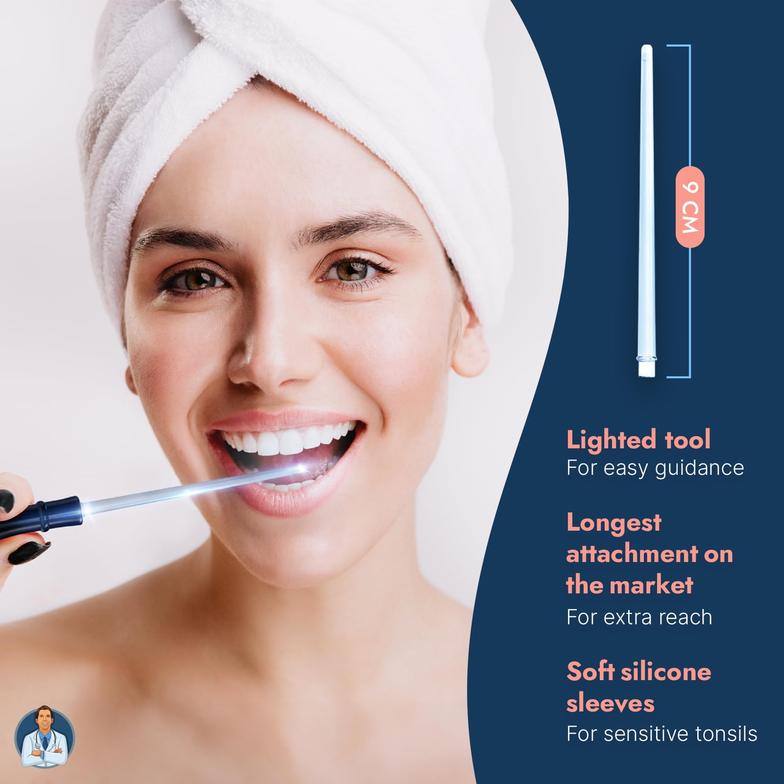 Dr. Frederick’s Original Easy Tonsil Stone Remover Kit - Fast Painless ...