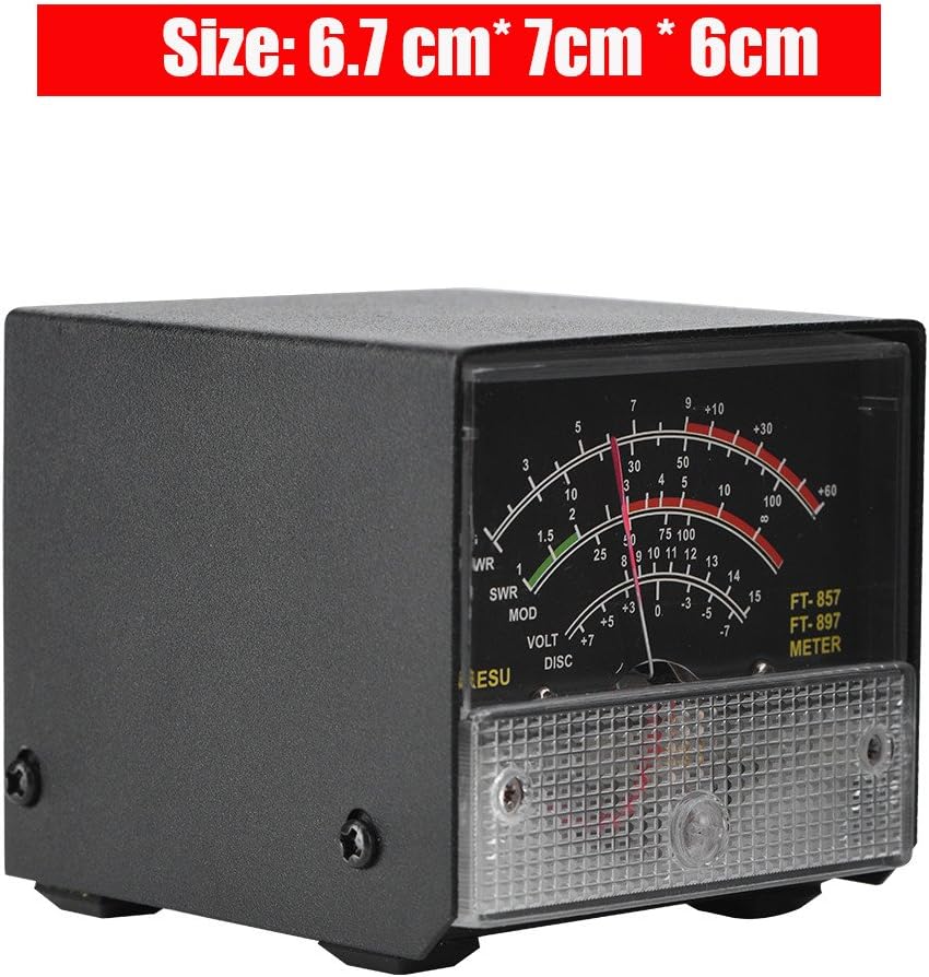 External S Meter SWR Power Meter Receive Display Meter for Yaesu FT-857 ...