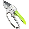 Amazon.com: Garden Guru Heavy Duty Ratchet Pruning Shears for Weak ...