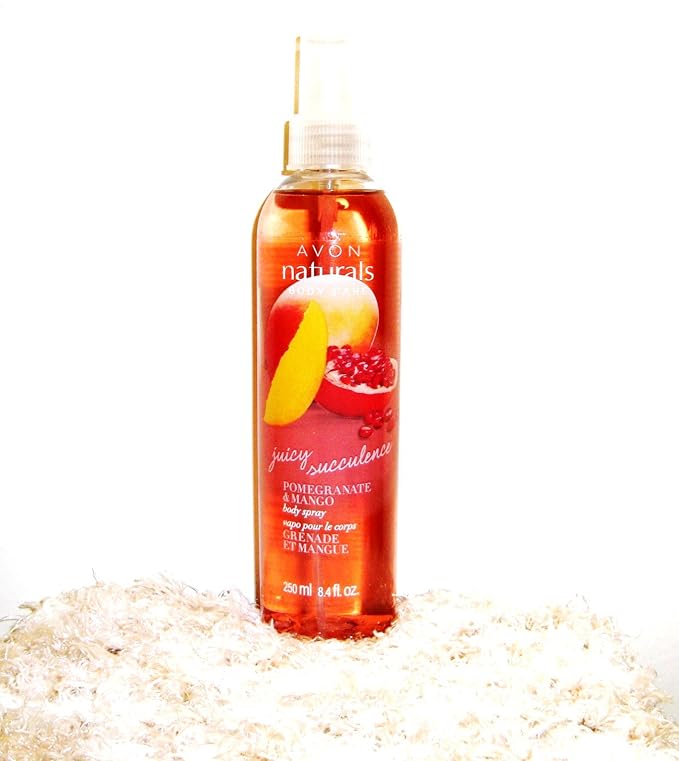 Amazon.com : Naturals Juicy Pomegranate & Mango Body Spray, 8.4 fl. oz ...