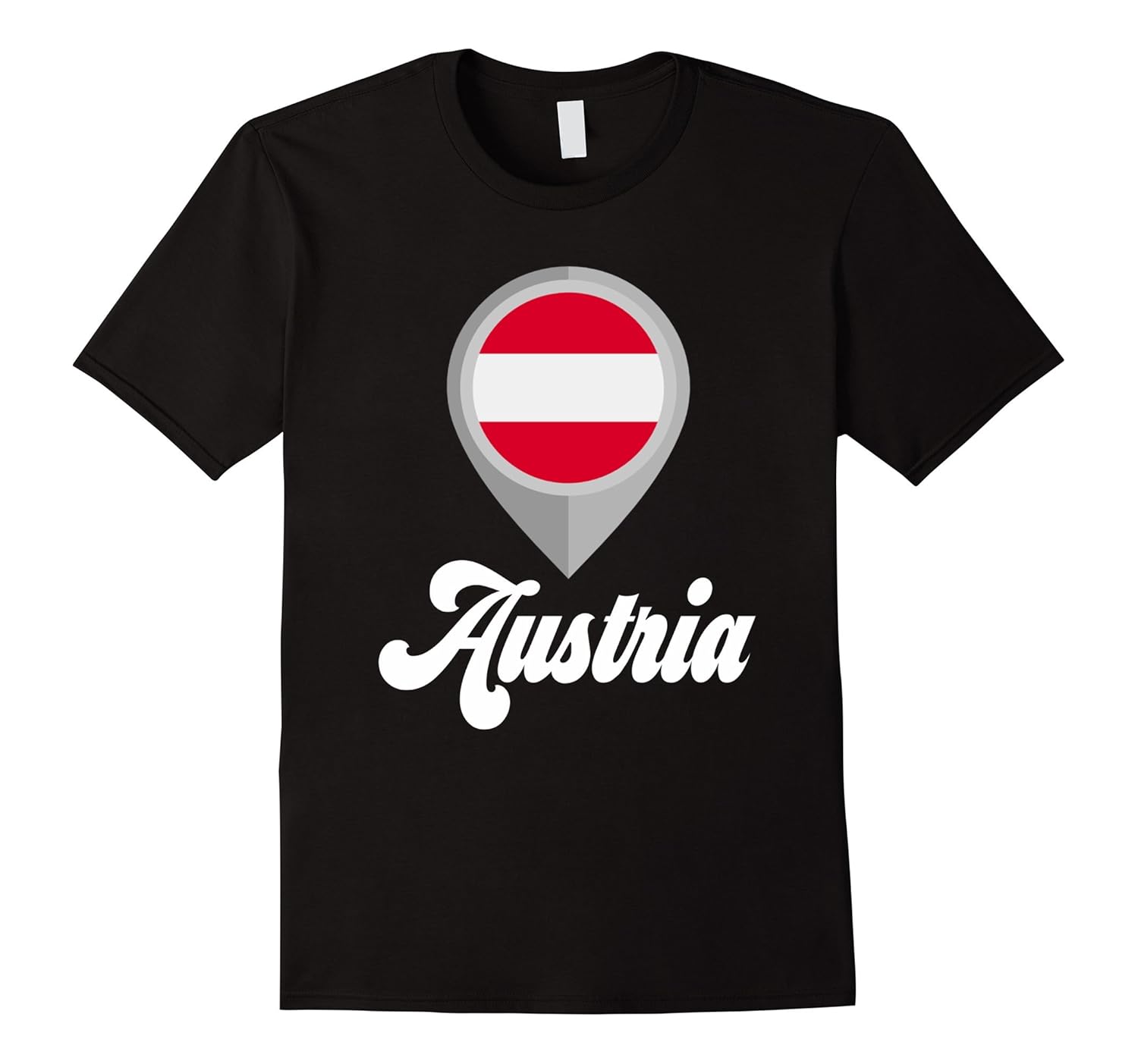 Austria T-shirt Austria Flag Tee I Love Austria Travel Shirt-Vaci – Vaciuk