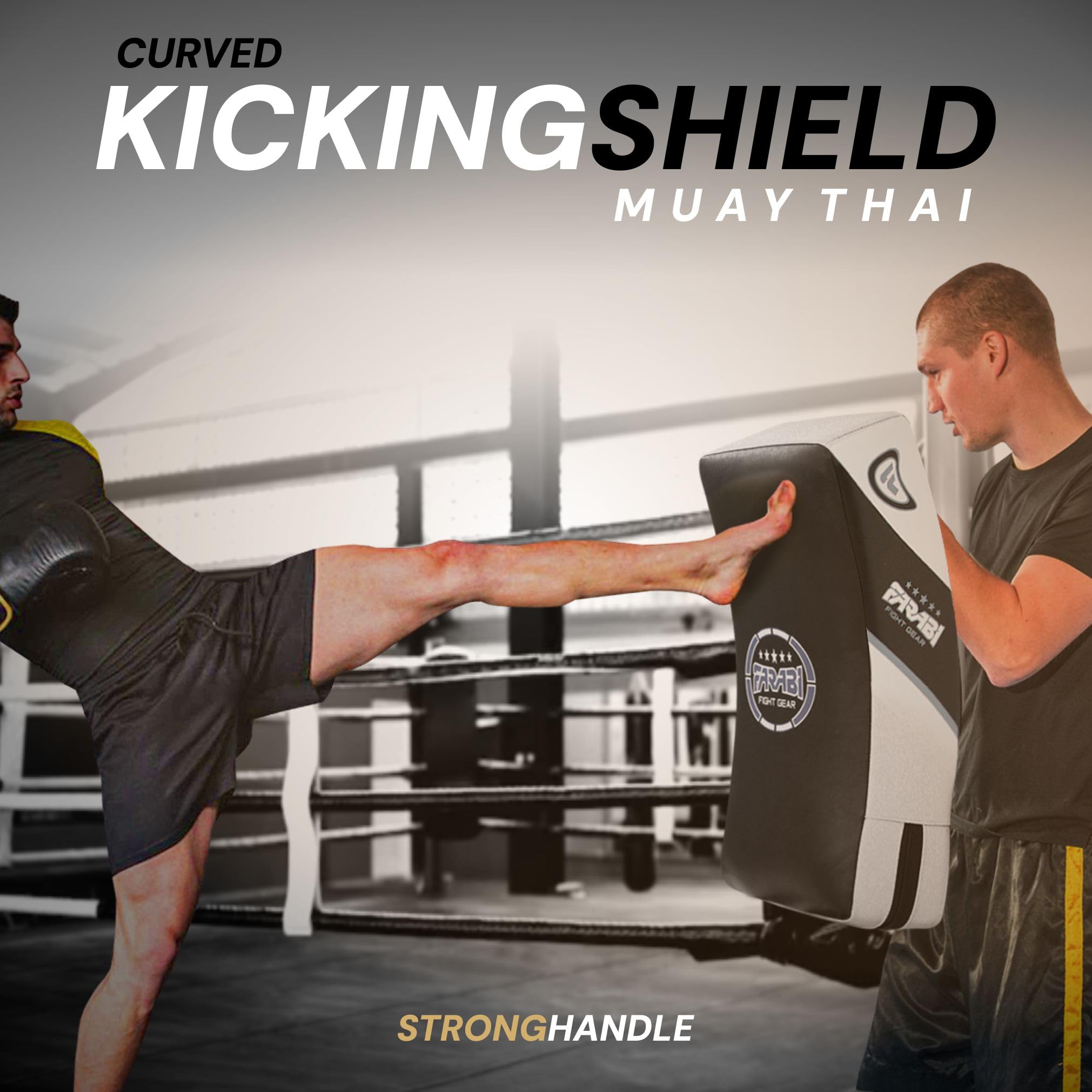 Mua Farabi Sports Kick Shield 20.5 inches Large Curved Muay Thai Kicking Shield Strike Pad MMA ...