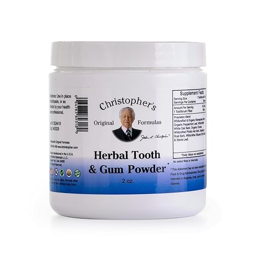 Christopher's Original Formulas Herbal Tooth & Gum Powder | Natural ...