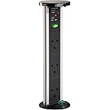 Sensio PowerPod Pop-Up Socket with iPod Charger: Amazon.co.uk: Kitchen ...