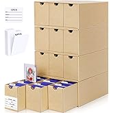 Amazon.com: Leyzan Card Storage Box for Toploader, 12 • 600 Count ...