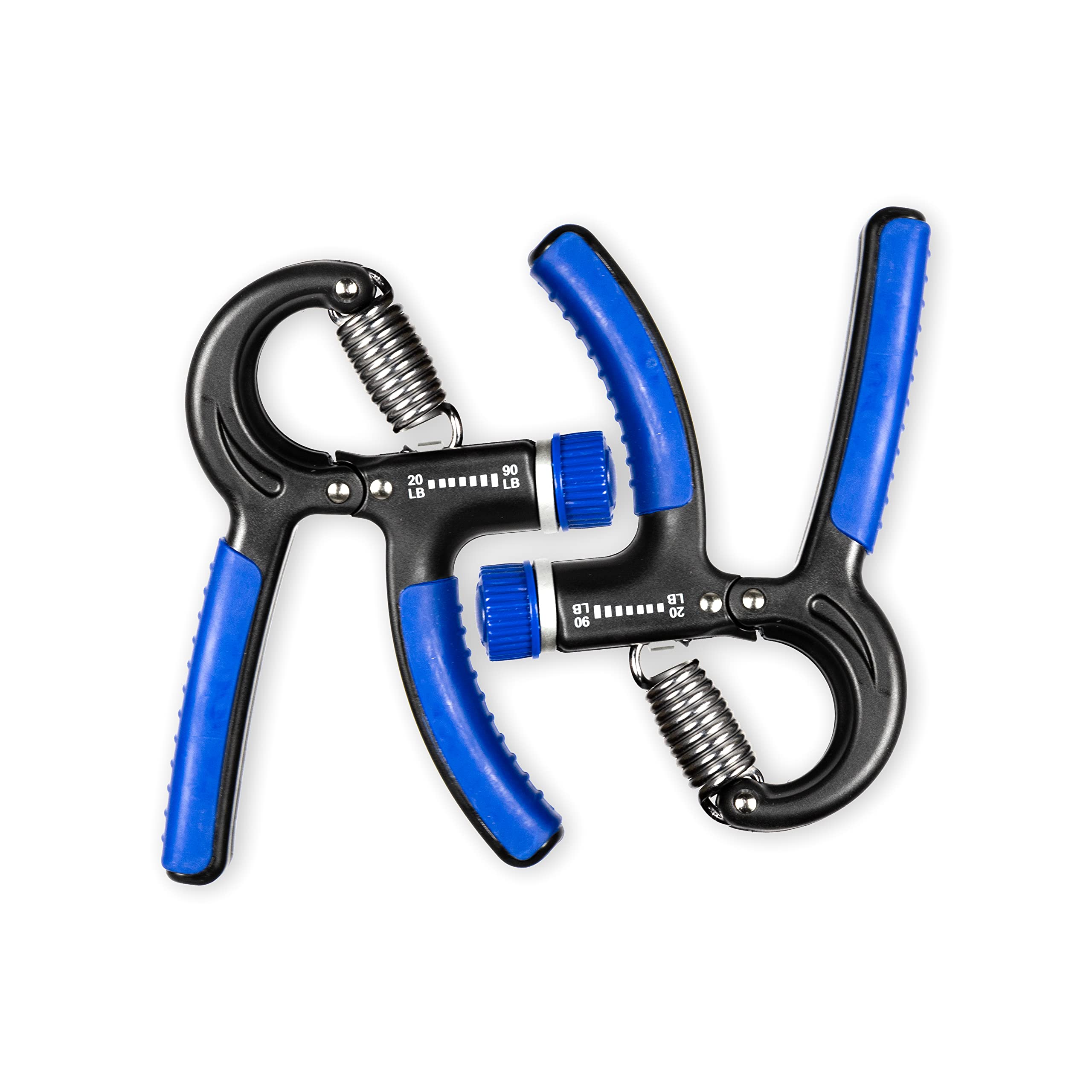 Game Point Grip Strength Trainer - 2 Pack Set Hand Grip Strengthener W ...