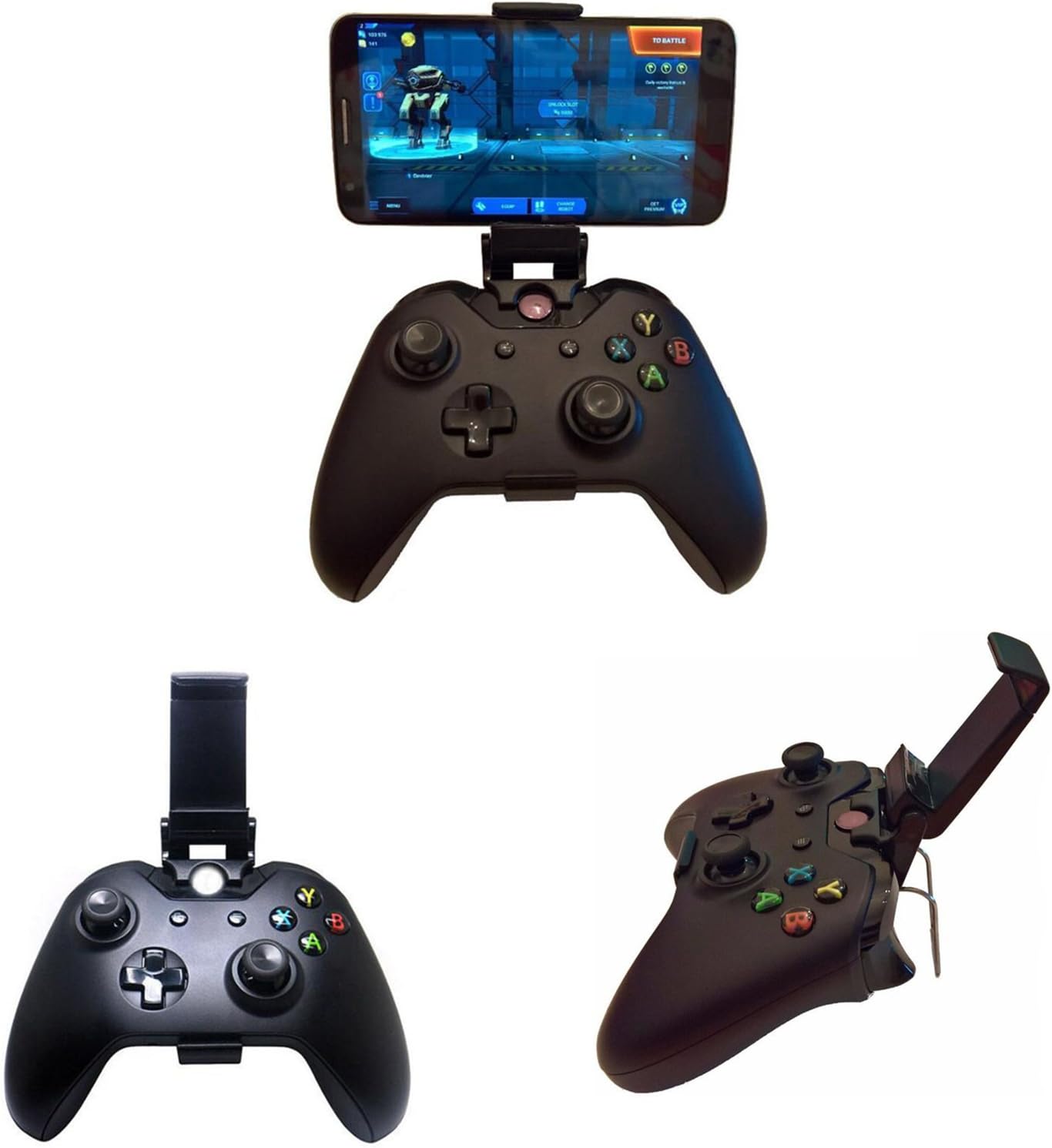 NF Orange Xbox One Controller Phone Clip Smartphone Game Holder For ...