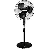 Amazon.com: Hurricane Supreme Oscillating Stand Fan w/Remote 16 in ...