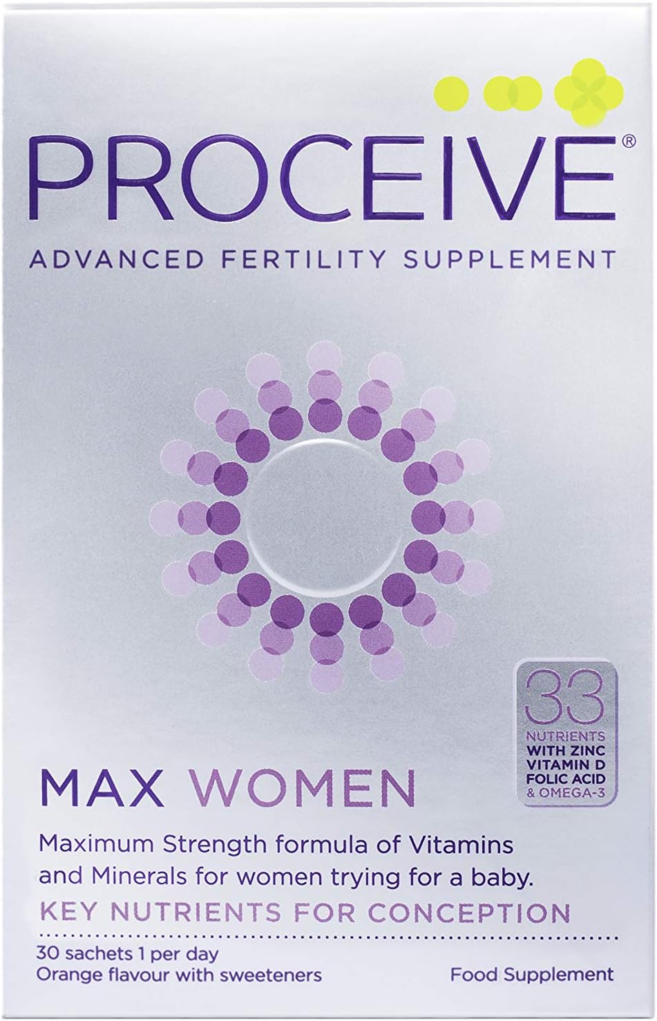Proceive Advanced Female Fertility – Maximum Strength Pregnancy Vitamin ...