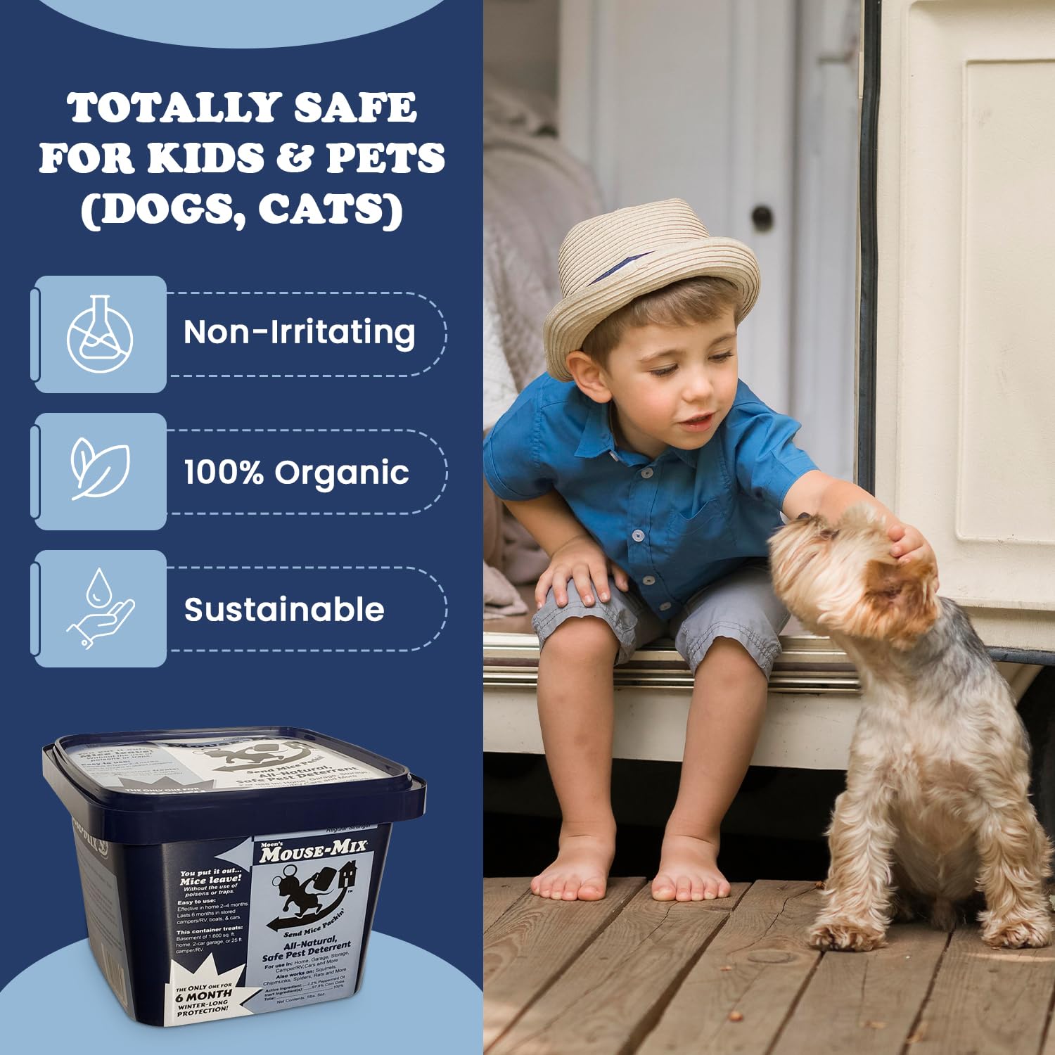 Mua Mouse-Mix Moen's Farm Pack Rodent Repellent – Outdoor Pest Control ...