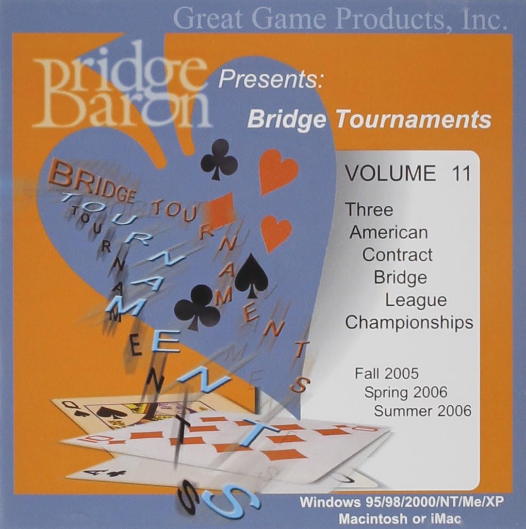 Amazon.com: Tournament V.11 CD Bridge Baron Add On