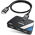 Amazon.com: NEWCARE HDMI Switch 3 in 1 Out 8K@60Hz, HDMI 2.1 Splitter 4K@120Hz with 2.6 ft HDMI ...
