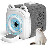 Amazon.com: PawSwing AutoComb Automatic Cat Self-Groomer Cat Massager ...