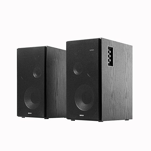 Edifier R2850DB Powered Bluetooth Bookshelf Speakers, Active Near-Field ...
