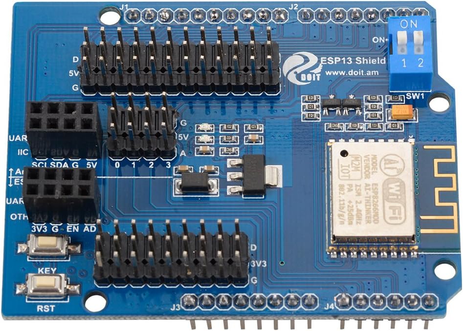 XCSOURCE Carte d’Extension WiFi Série Serveur Web ESP-13E Bouclier ...