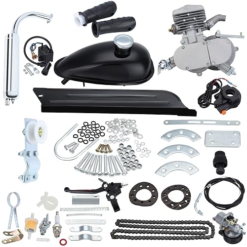 Sange 2 Stroke Pedal Cycle Petrol Gas Motor Conversion Kit Air Cooling ...