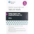 MyLab Math with Pearson eText -- 18 Week Standalone Access Card -- for College Algebra: Sullivan ...