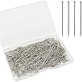 Amazon.com: 500Pcs Straight Pins，Stainless Steel Head Pins Dressmaker ...