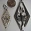 Amazon.com: The Elder Scrolls V: Skyrim Dragon Key Chain: Clothing