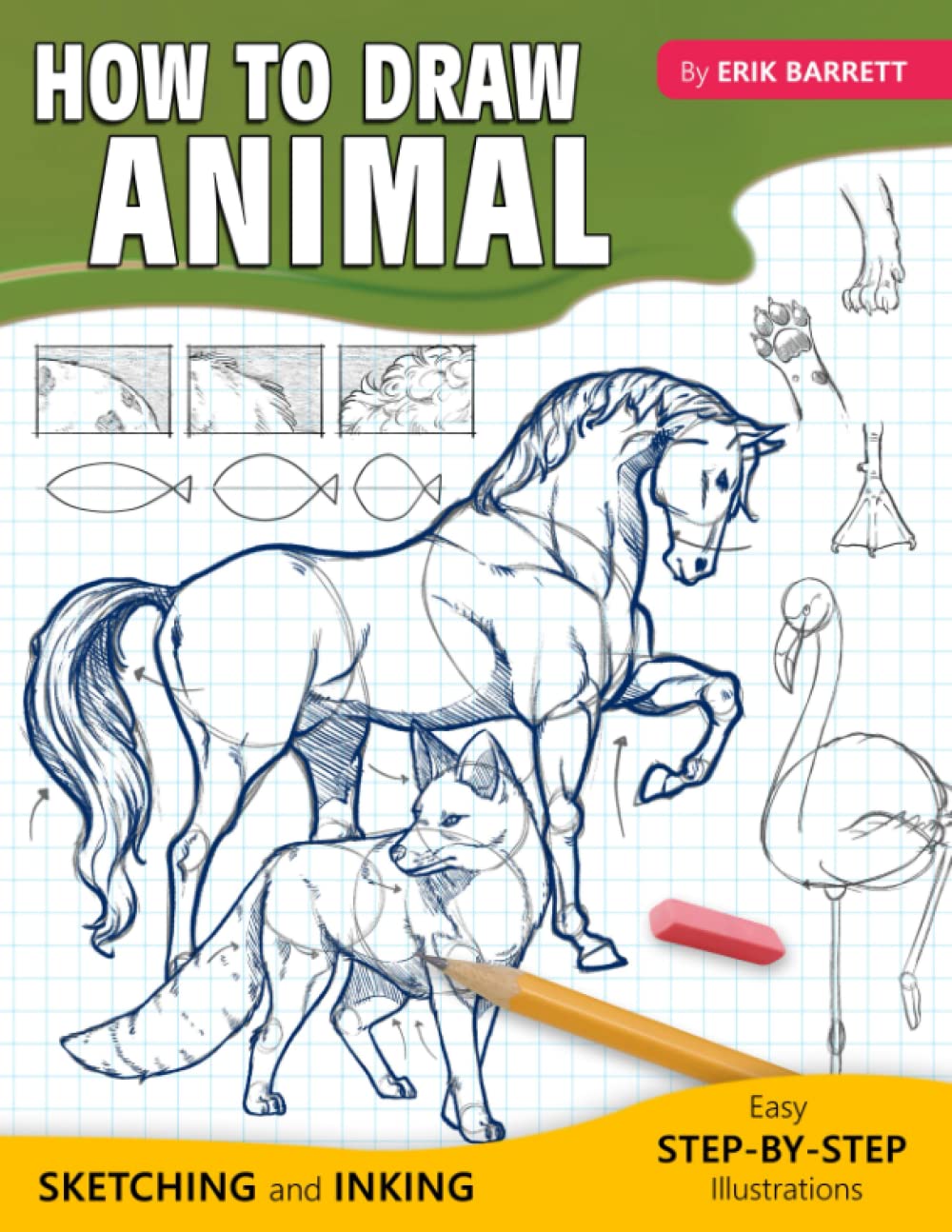 Mua How To Draw Animal: Simple Sketching And Step By Step Inking ...